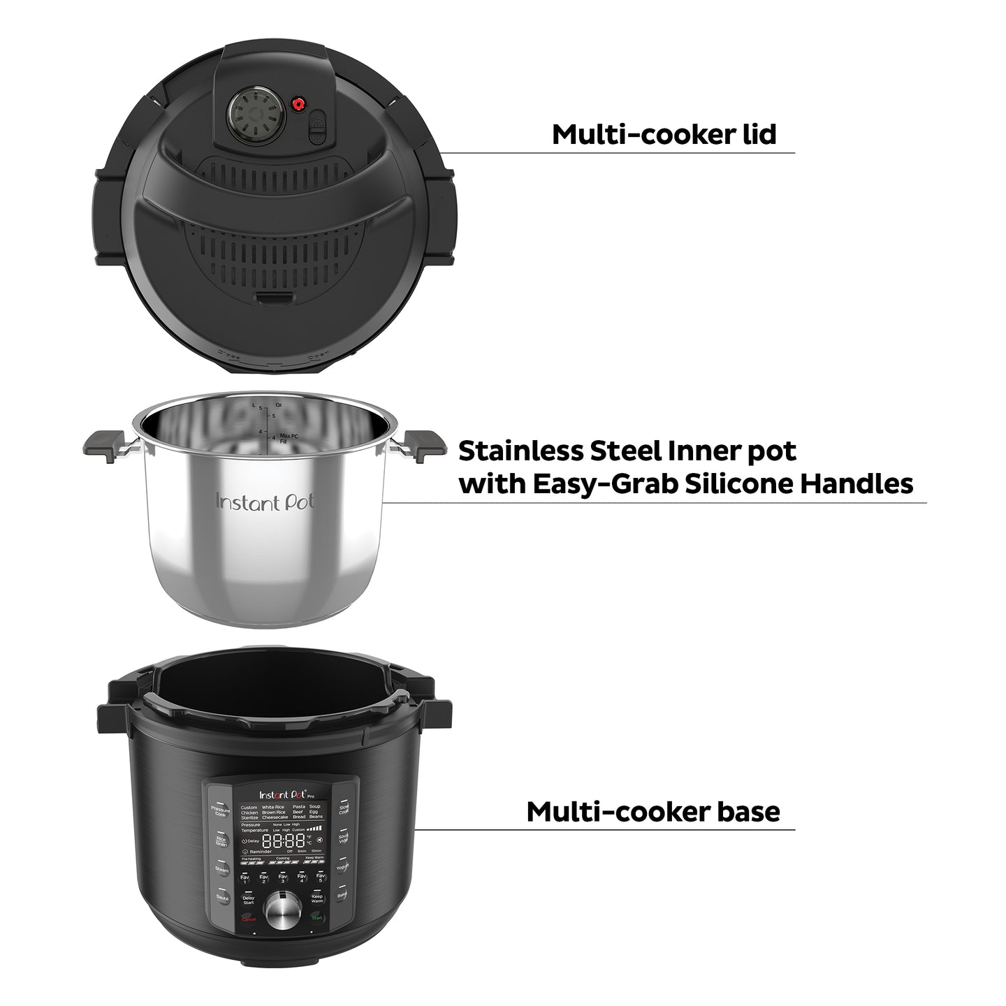 Instant Pot® Pro Multi Cooker 8L – Instant Pot Australia